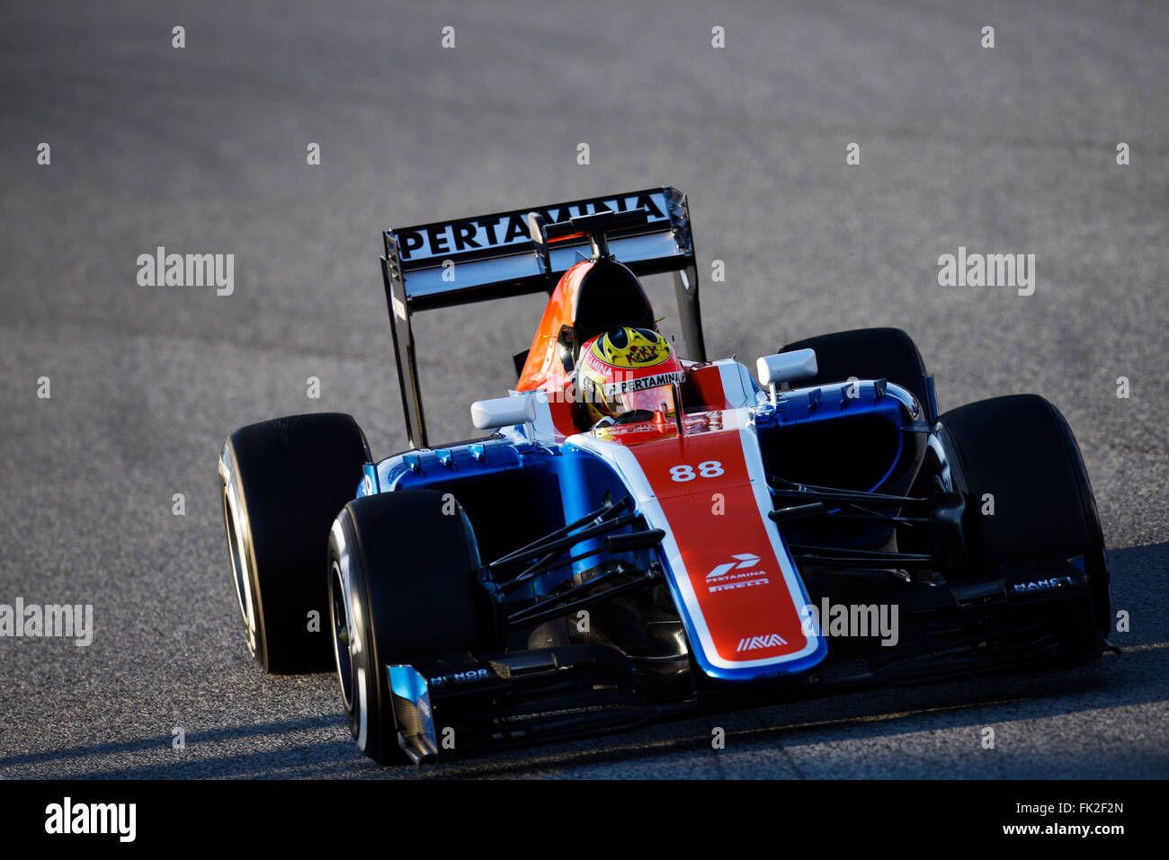 Rio Haryanto (Indonesia) Major Racing during Formula One testing days ...