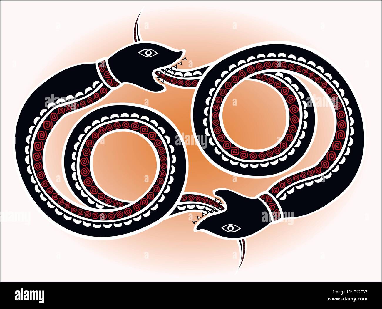 Indian snake and white background hi-res stock photography and images ...