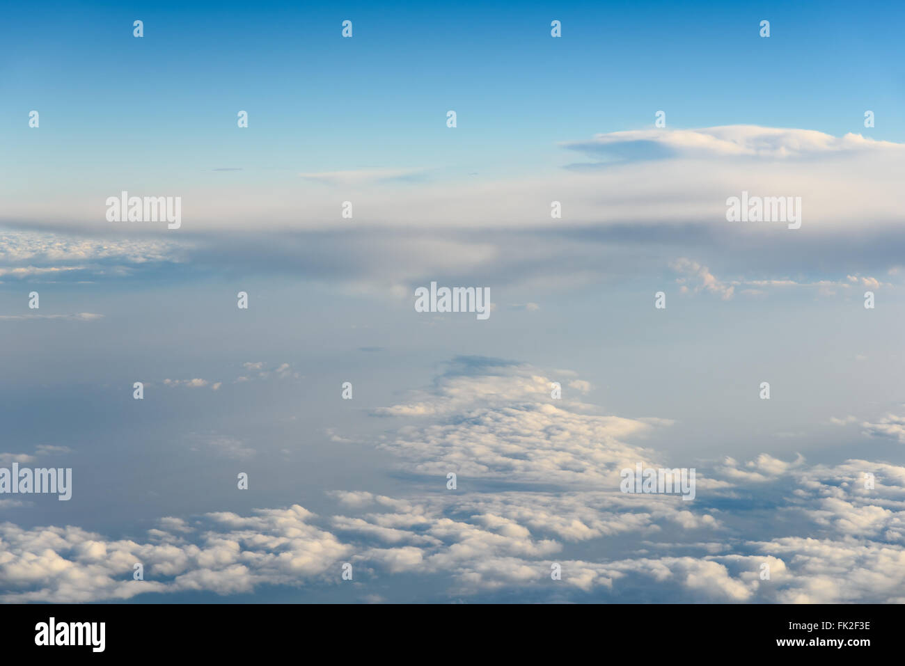 Above The Clouds Blue Sky Landscape Stock Photo - Alamy