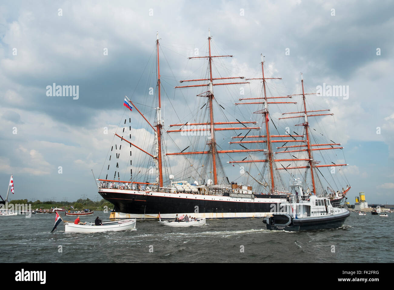 Russian sailing ship sedov hi-res stock photography and images - Alamy