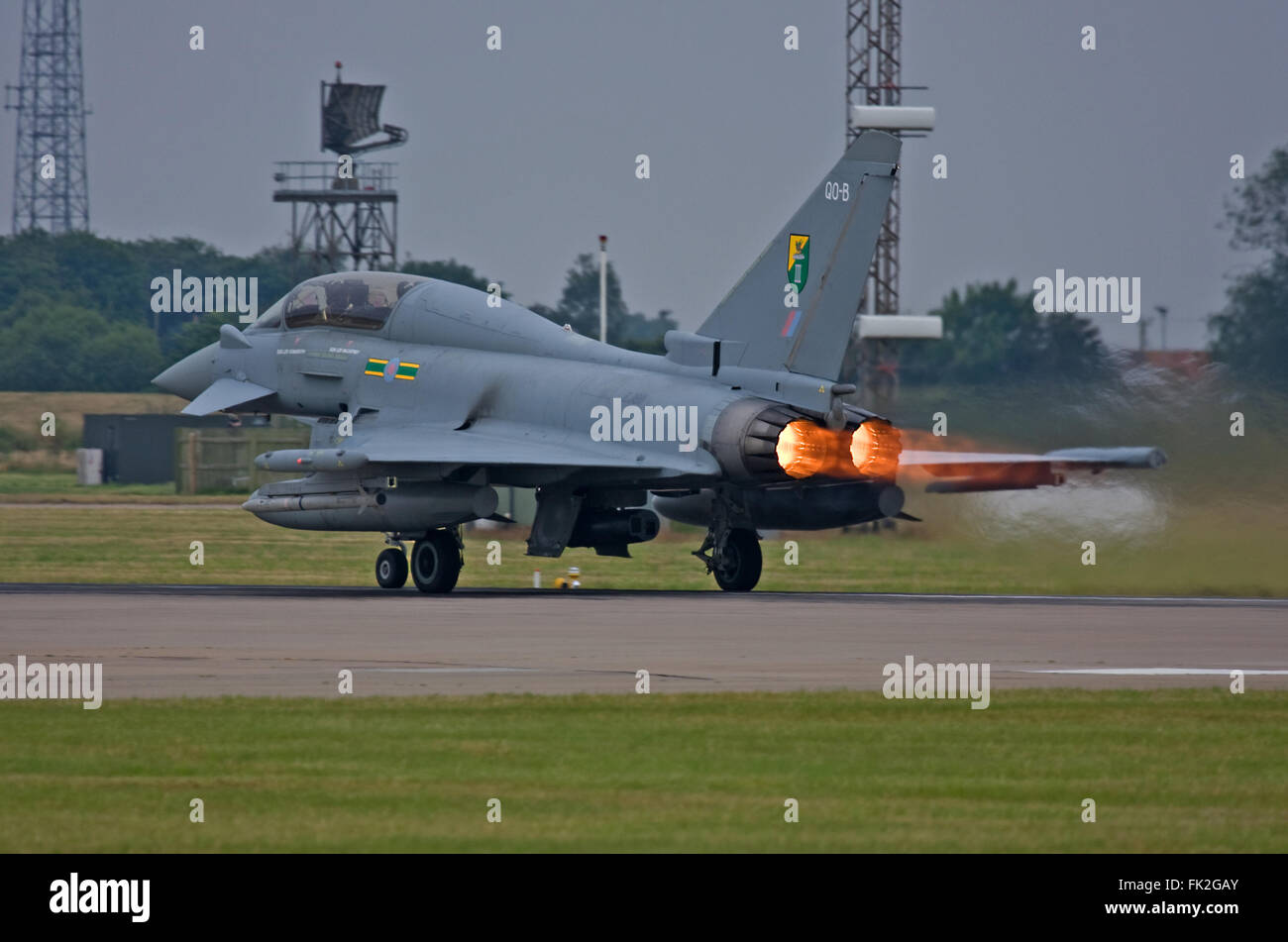 Eurofighter typhoon no 3 f squadron raf hi-res stock photography and ...