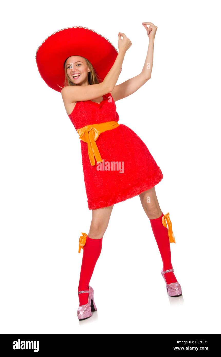 Sombrero hat on national Cut Out Stock Images & Pictures - Alamy