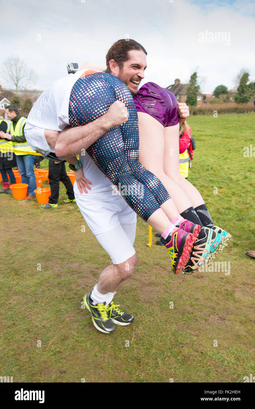 Wife Carrying Contest High Resolution Stock Photography and Images - Alamy