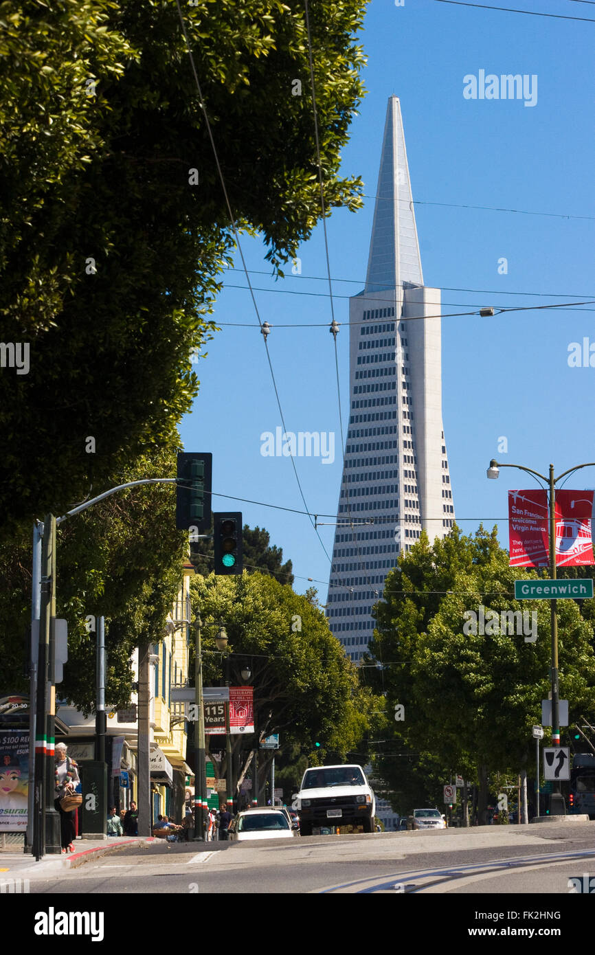 Trans america pyramid building hi-res stock photography and images - Alamy