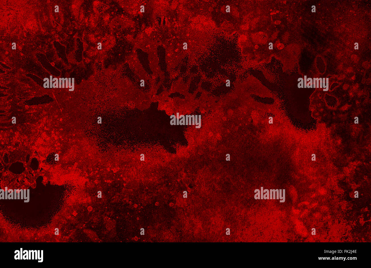 Beautiful Ornament and color spots on background. Red color Stock Photo ...