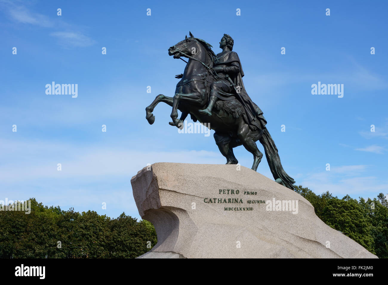 Monument peter i hi-res stock photography and images - Alamy
