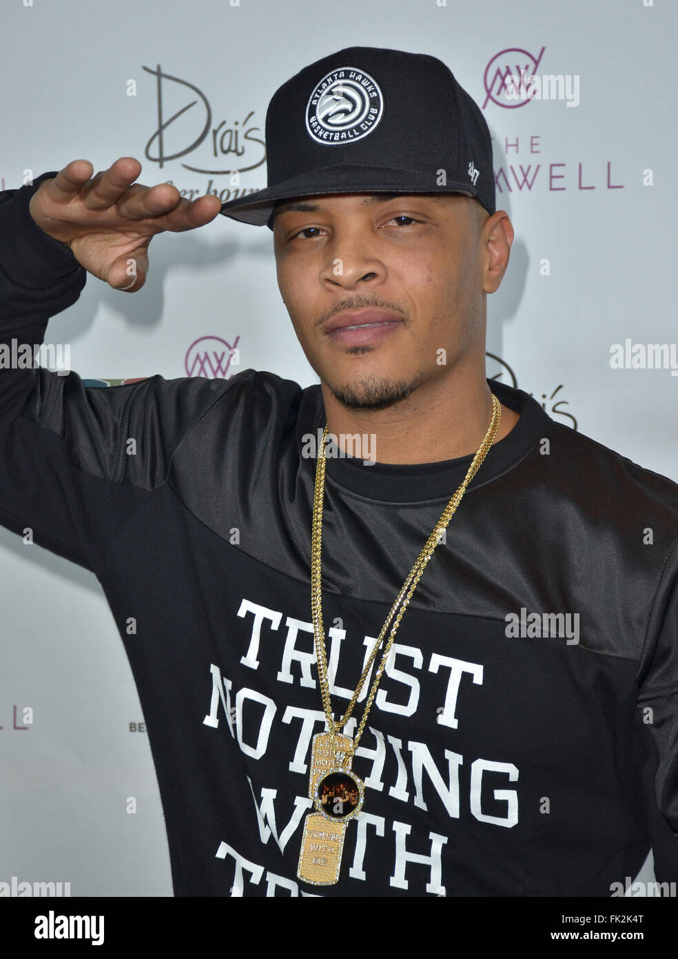 Las Vegas, Nevada, USA. 6th Mar, 2016. Grammy Award winning artist Tip ...