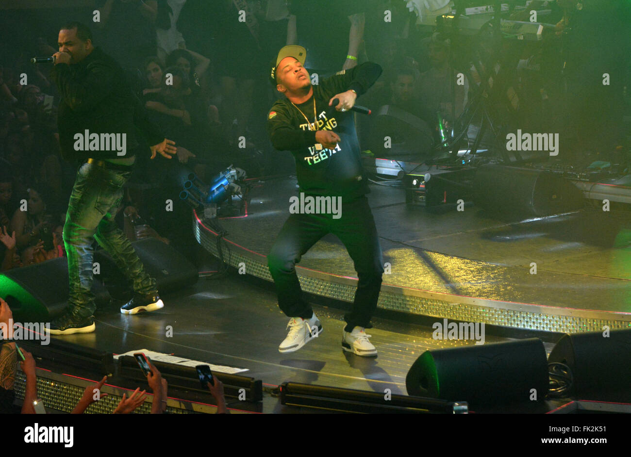 Las Vegas, Nevada, USA. 6th Mar, 2016. Grammy Award winning artist Tip ...