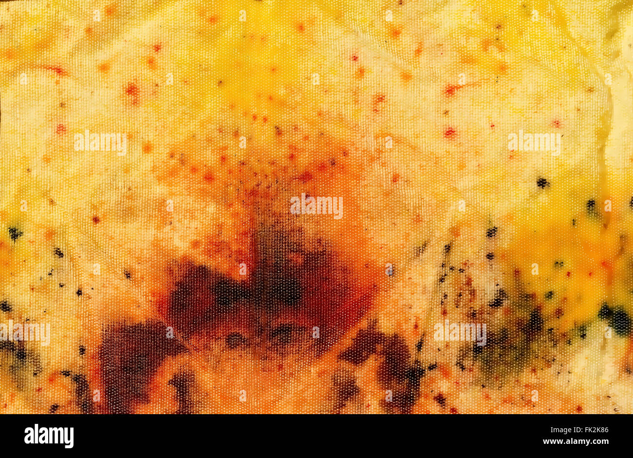 batik background, textile batik and spots. Orange color Stock Photo - Alamy