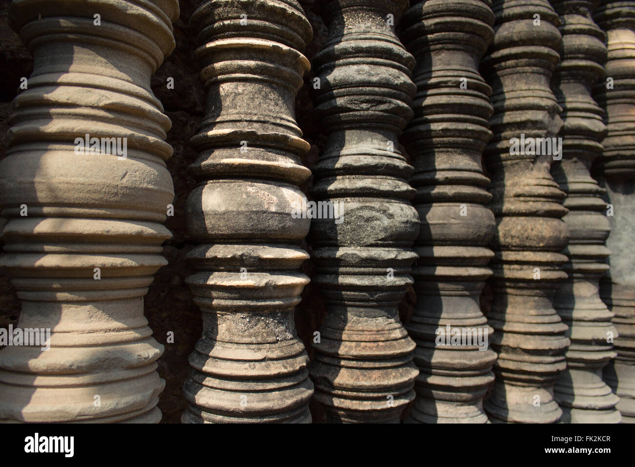 historic building detail, ancient architecture, sandstone collumns ...
