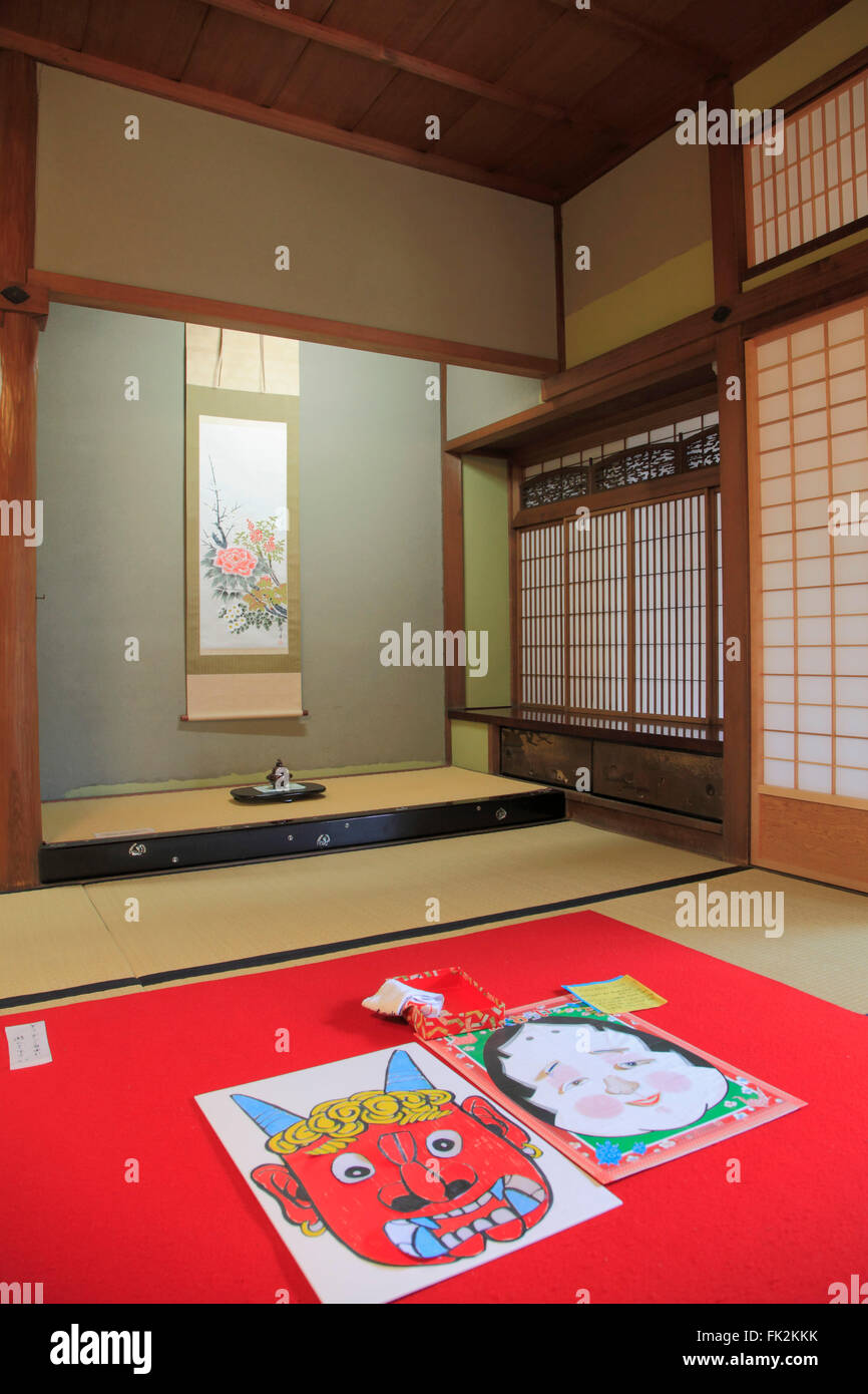 Japan, Nara, machiya, traditional house, interior Stock Photo - Alamy