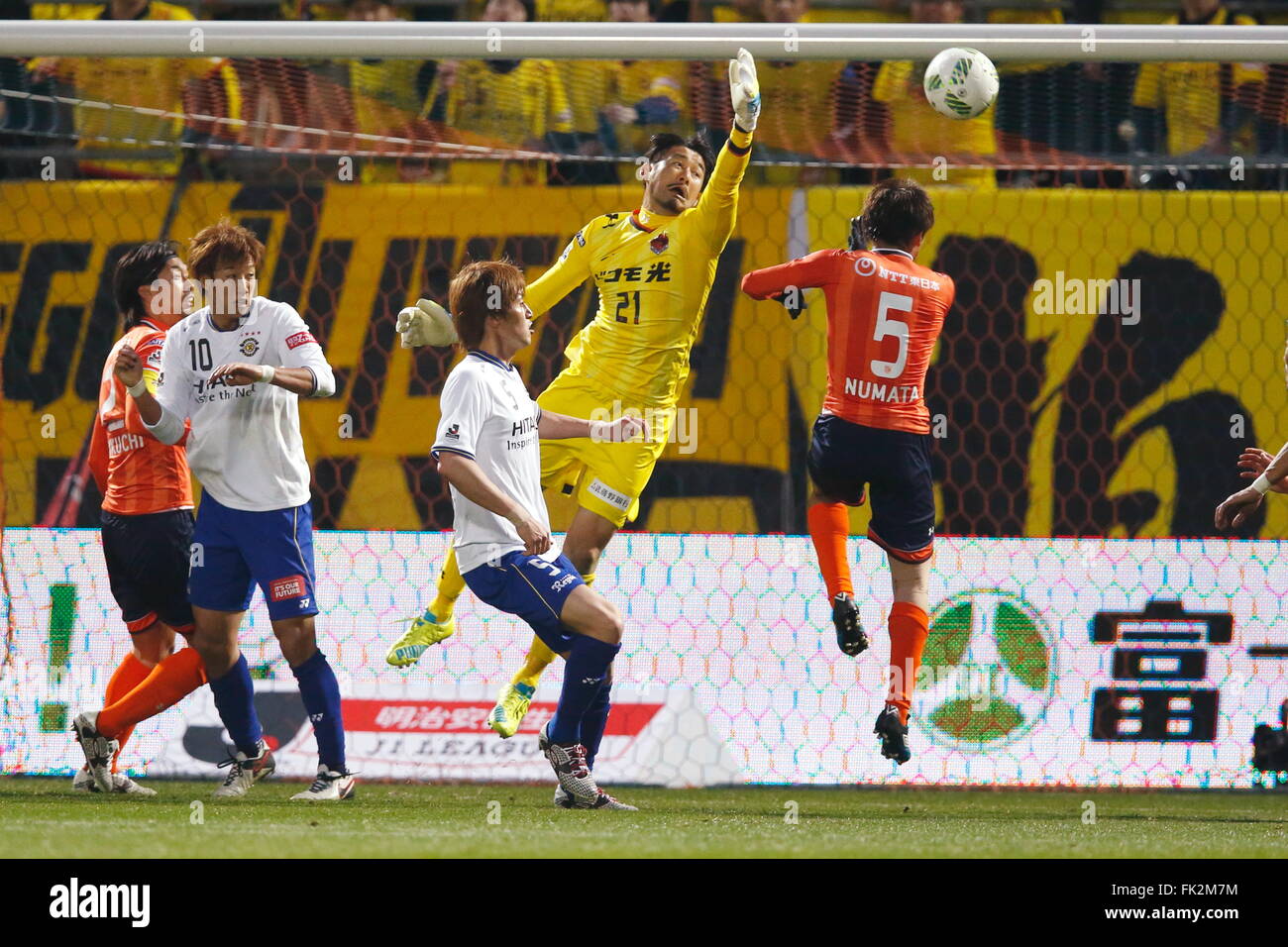 Saitama, Japan. 5th Mar, 2016. Hitoshi Shiota (Ardija) Football/Soccer ...