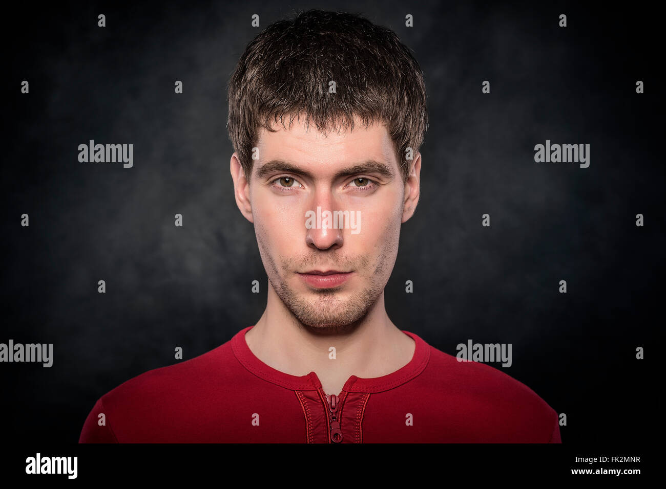 Young man's face hi-res stock photography and images - Alamy