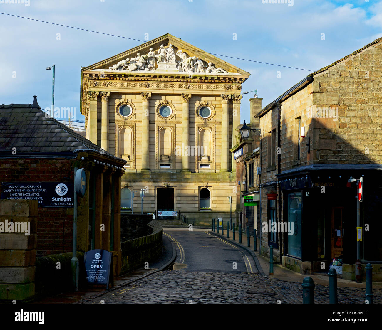 Todmorden Town Hall High Resolution Stock Photography and Images - Alamy