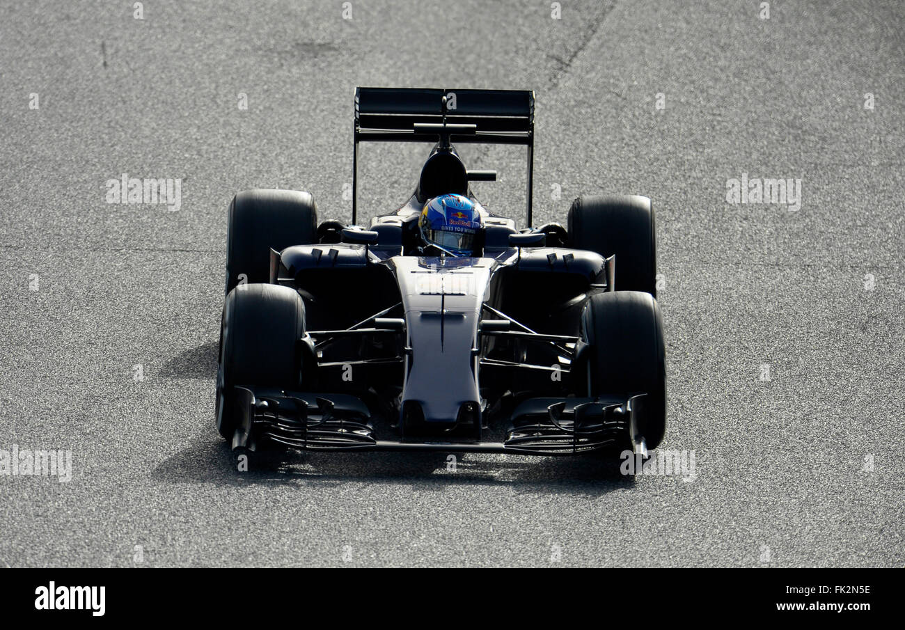 Max Verstappen (NED), Toro Rosso during Formula One testing days on the ...