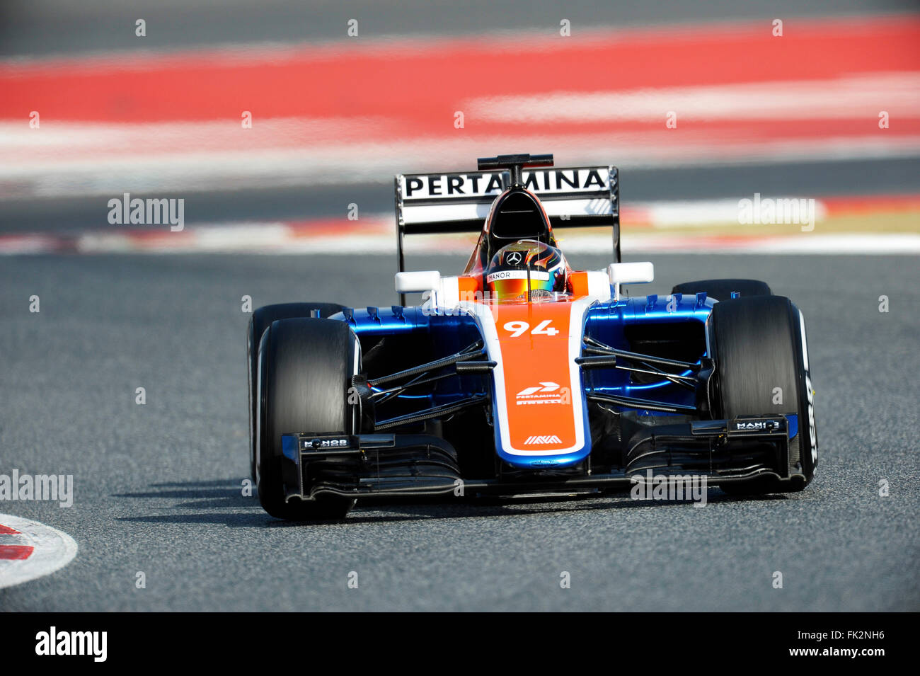 Pascal Wehrlein (GER), Manor Racing during Formula One testing days on ...