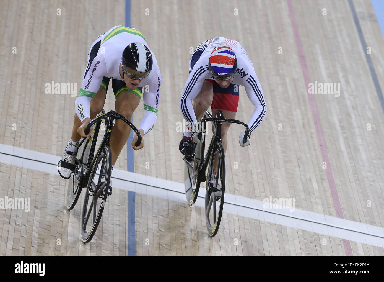 Lee Valley Velo Centre, Lnodn UK. 05th Mar, 2016. UCI Track Cycling ...