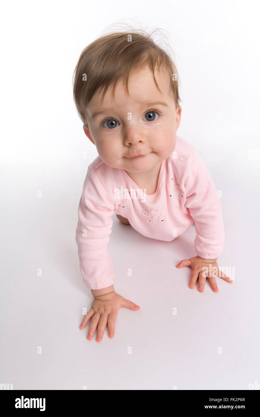 Baby crawling cut out hi-res stock photography and images - Alamy