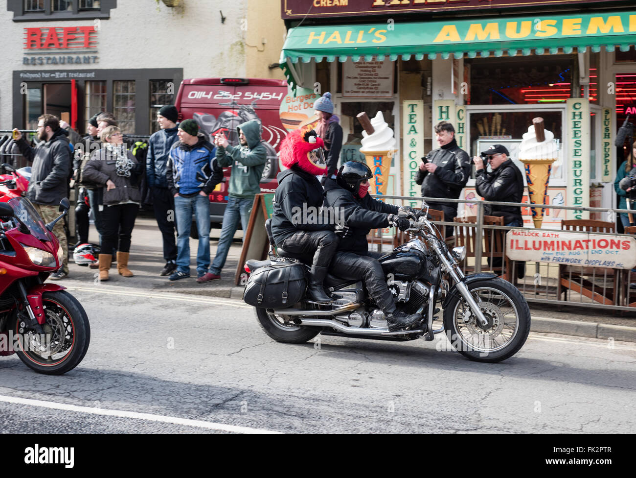 Bikers matlock hi-res stock photography and images - Alamy