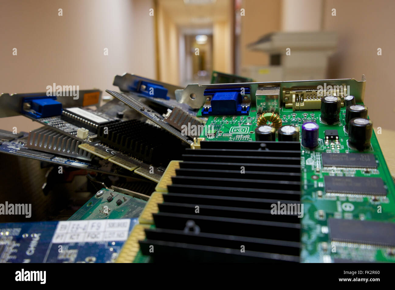 Computer components hi-res stock photography and images - Alamy
