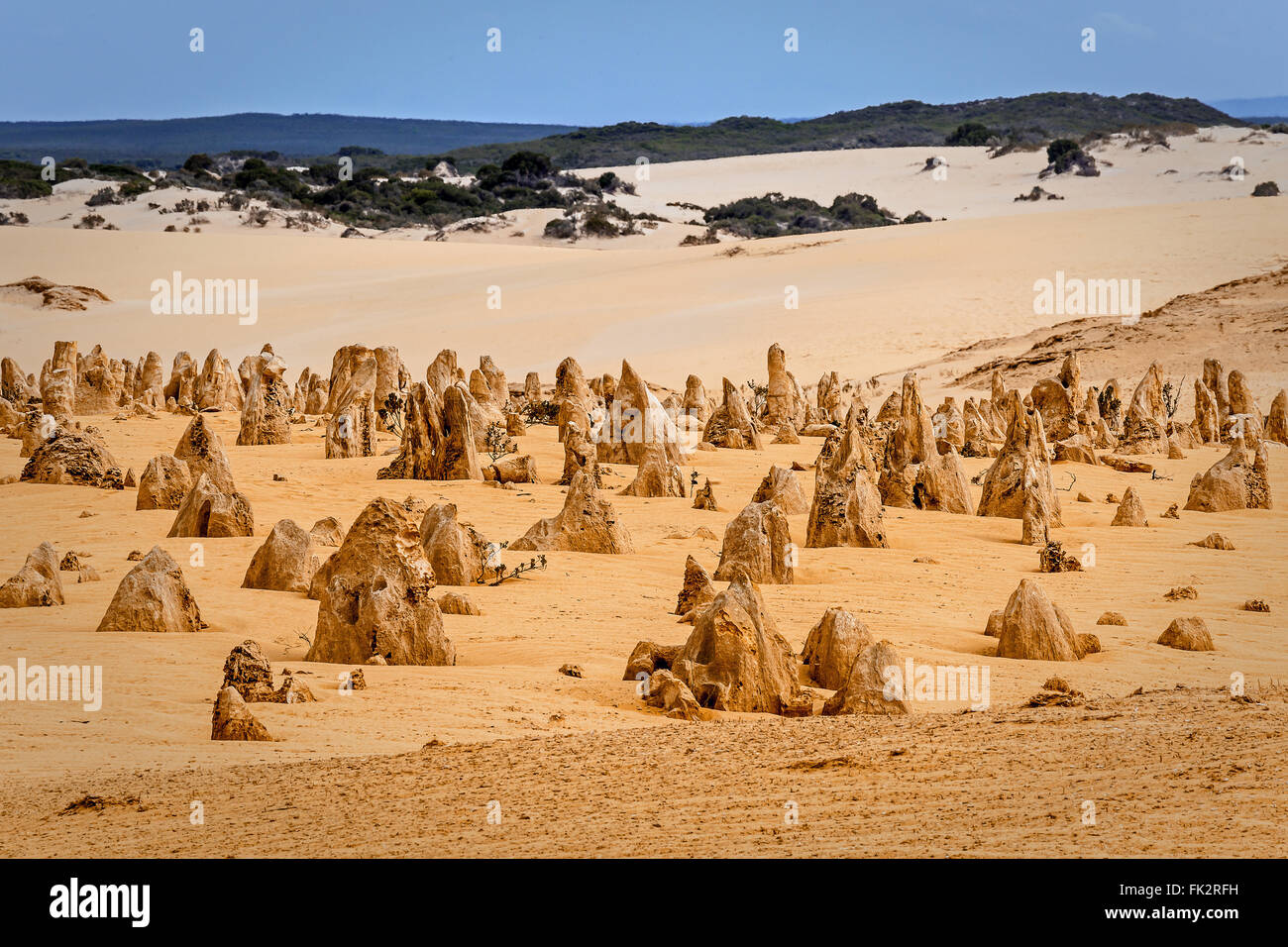 Famous Pinnacles Desert, Nambung National Park Stock Photo - Alamy