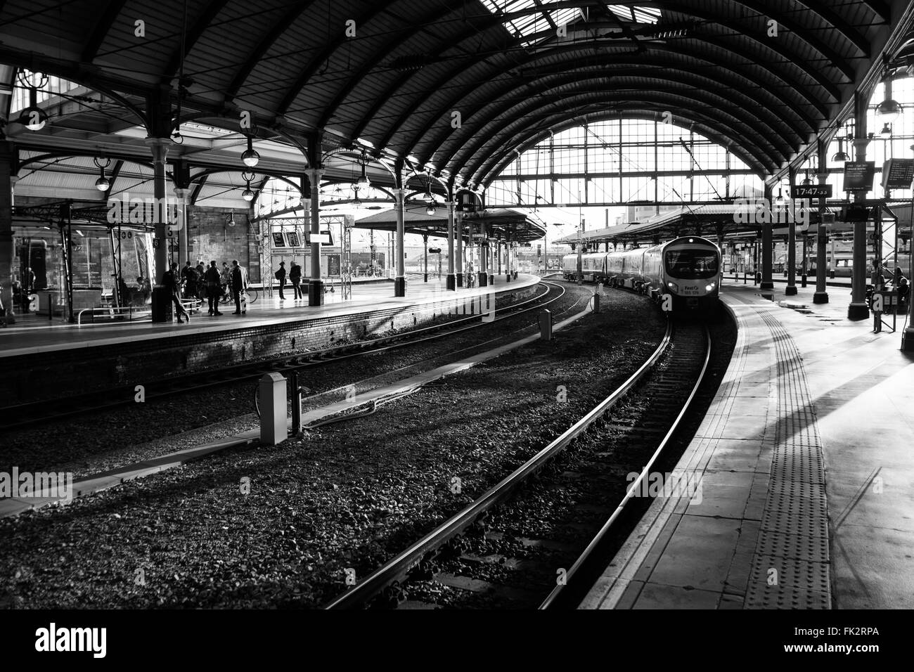 Newcastle Central Station Stock Photo - Alamy