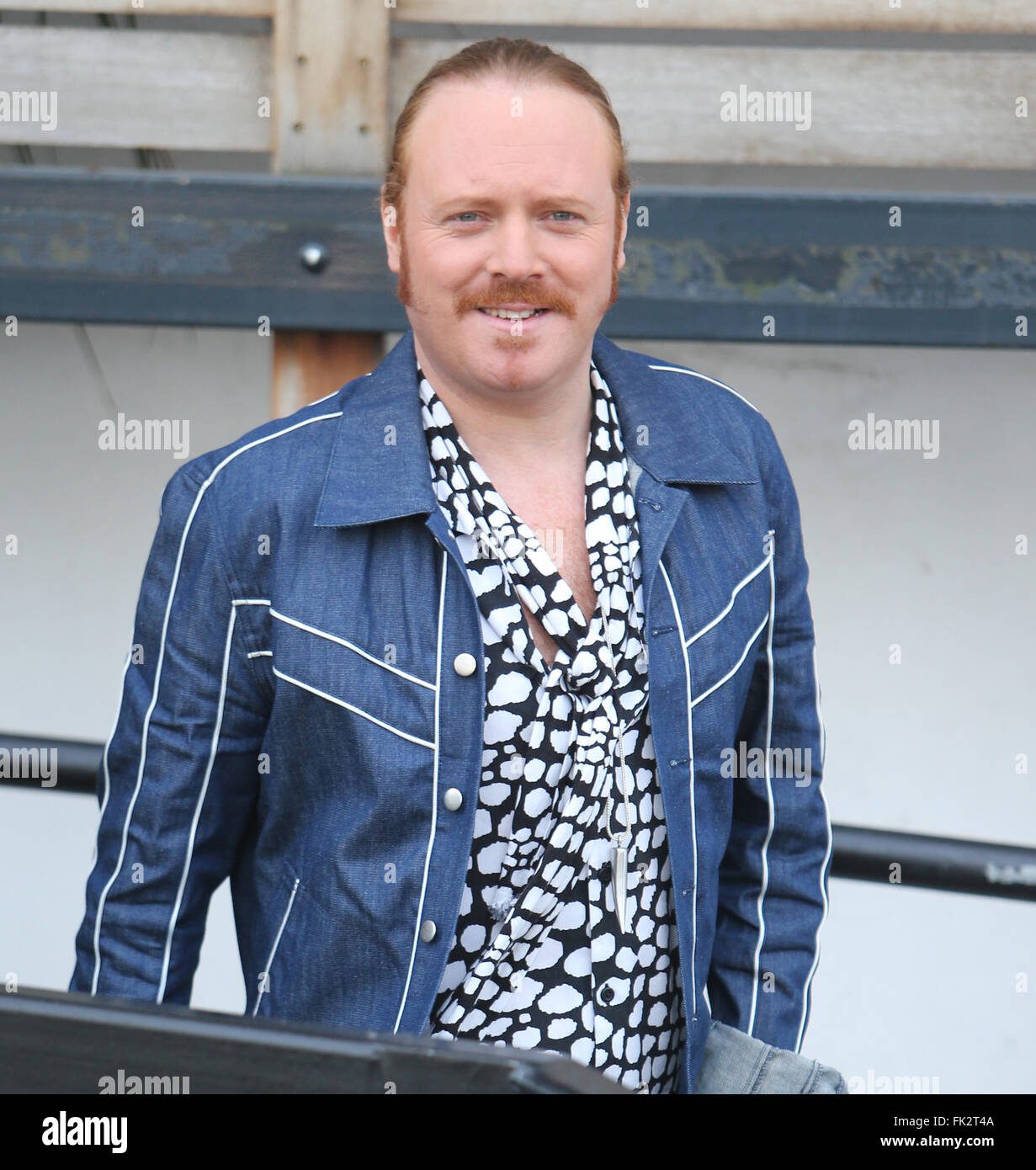 Keith Lemon outside ITV Studios Featuring: Keith Lemon, Leigh Francis ...