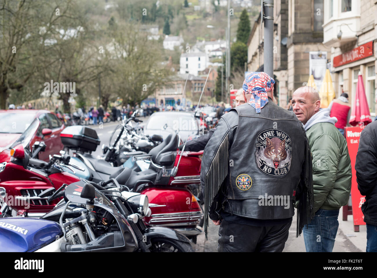Bikers matlock hi-res stock photography and images - Alamy