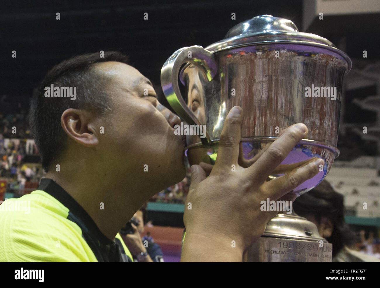 Kuala Lumpur, Malaysia. 6th Mar, 2016. Coach Liu Guoliang of China's ...
