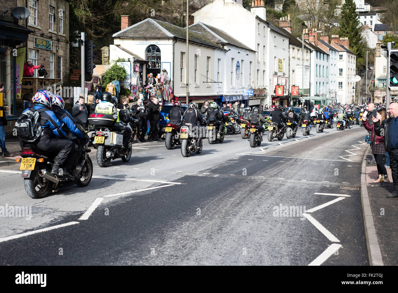Bikers matlock hi-res stock photography and images - Alamy