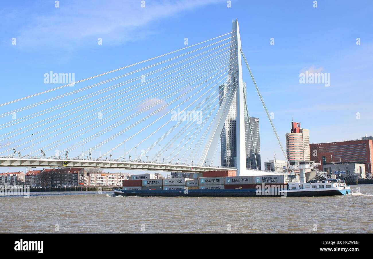 Erasmus bridges hi-res stock photography and images - Alamy
