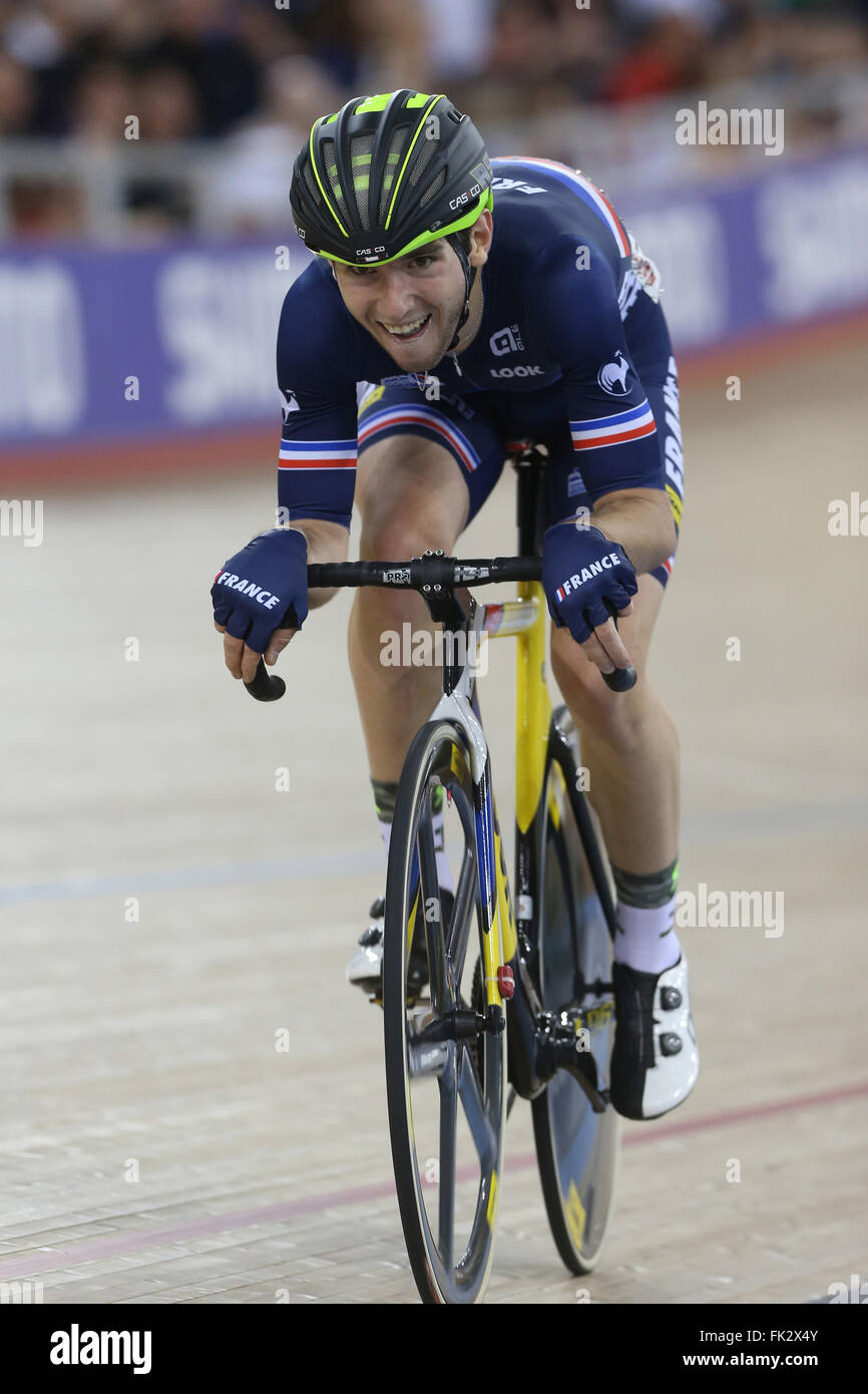 Lee Valley Velo Centre, London UK. 05th Mar, 2016. UCI Track Cycling ...