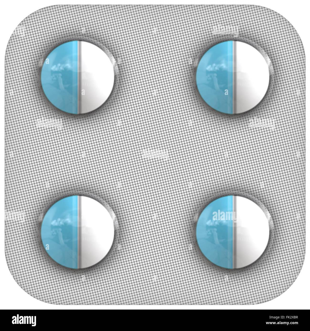 tablets texture seamless on blister Stock Photo - Alamy