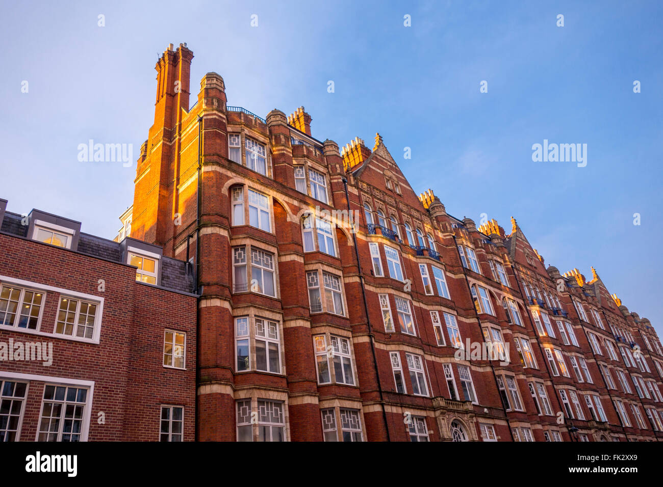 Victorian Mansion Block, Thrutchley House, Bickenhall Street ...