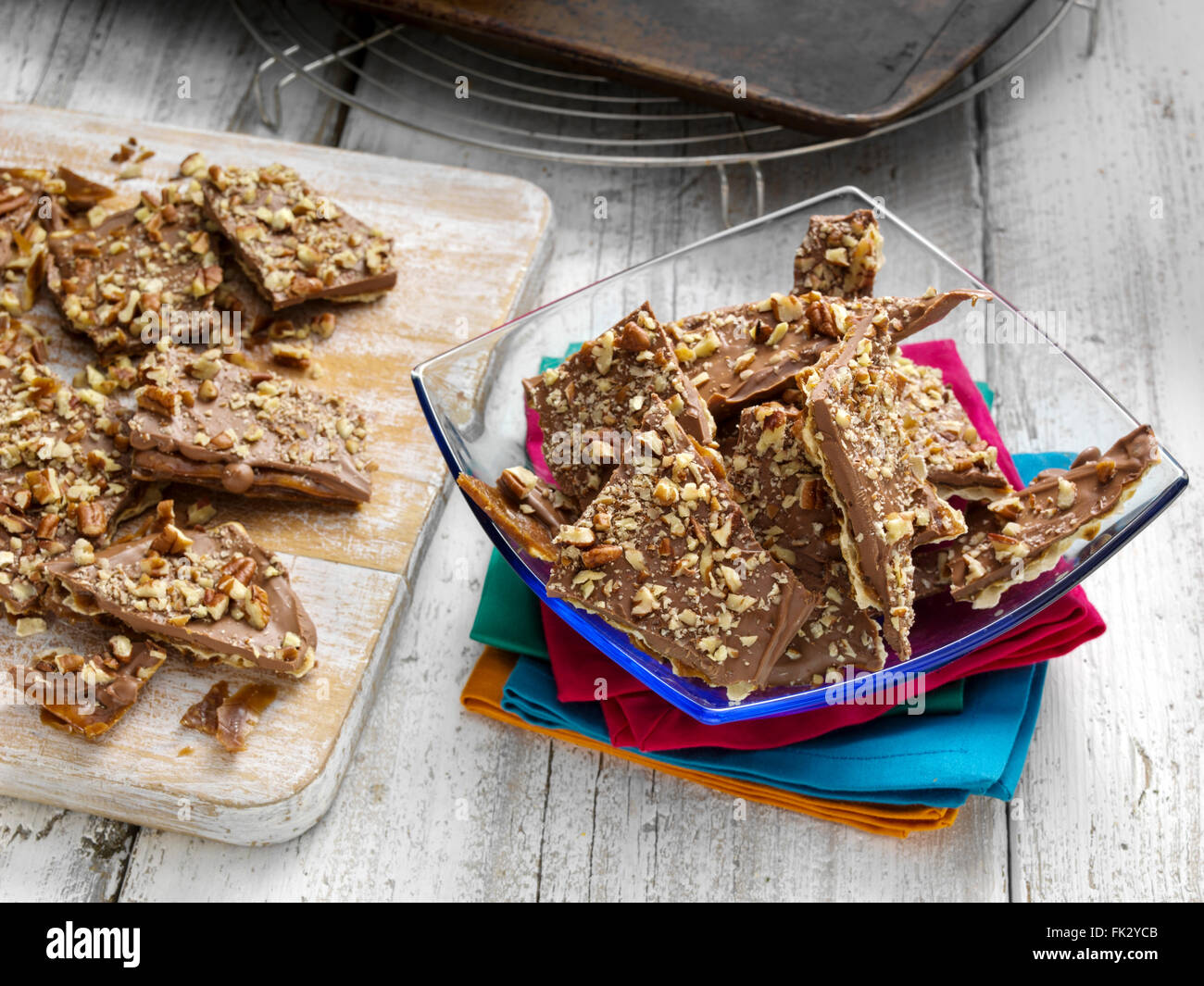 Passover traditional toffee snacks hi-res stock photography and images ...