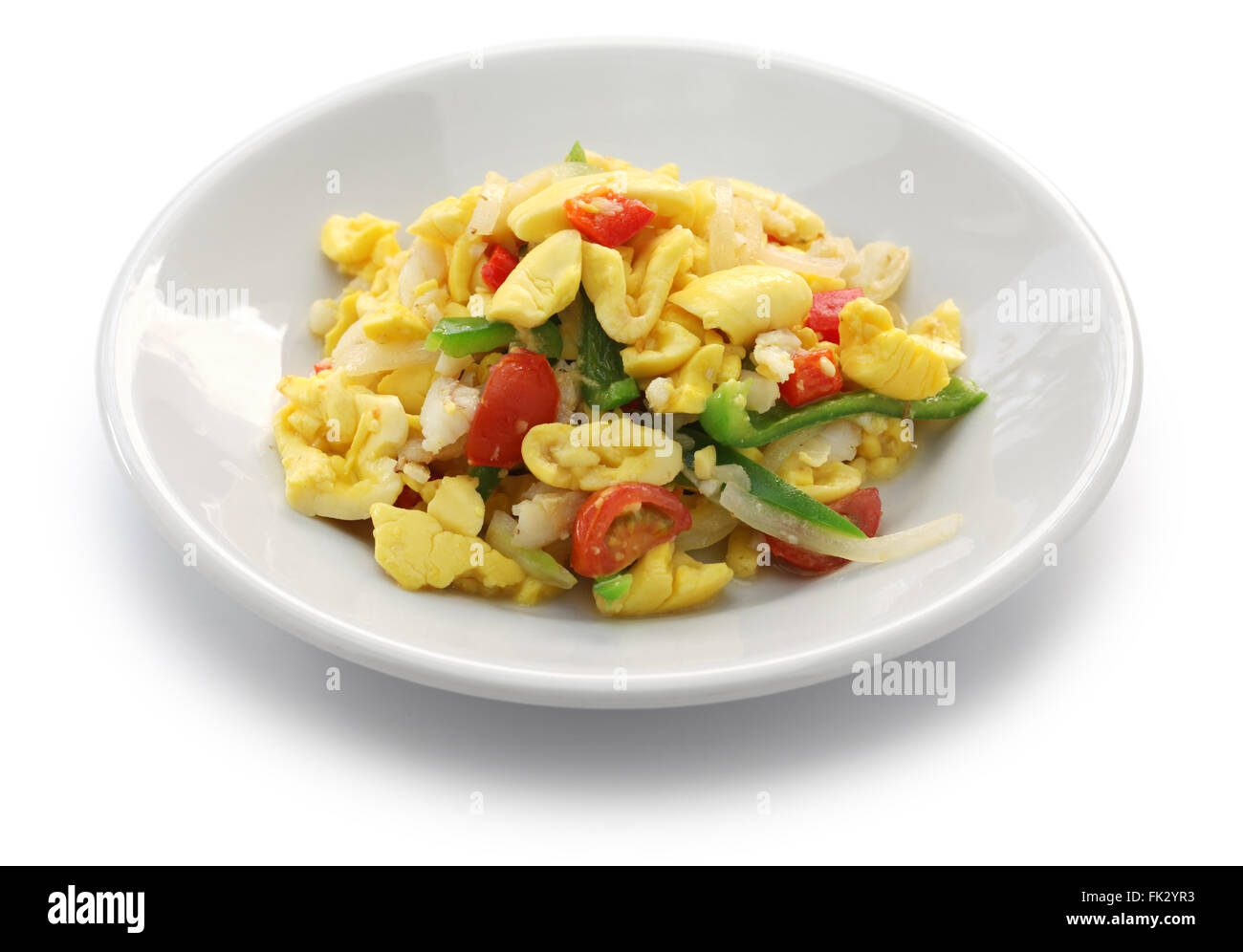 Jamaican Ackee And Saltfish With Breadfruit
