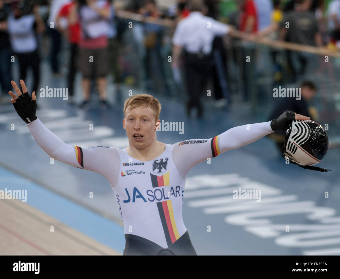Lee Valley VeloPark, Queen Elizabeth Olympic Park London, UK. 6th March ...
