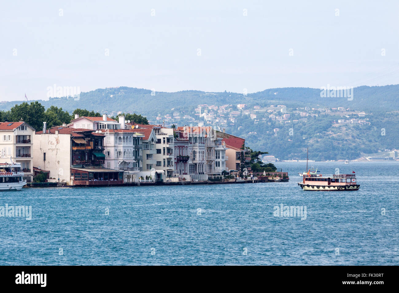 Bosphorus Istanbul Historical Buildings Stock Photo - Alamy