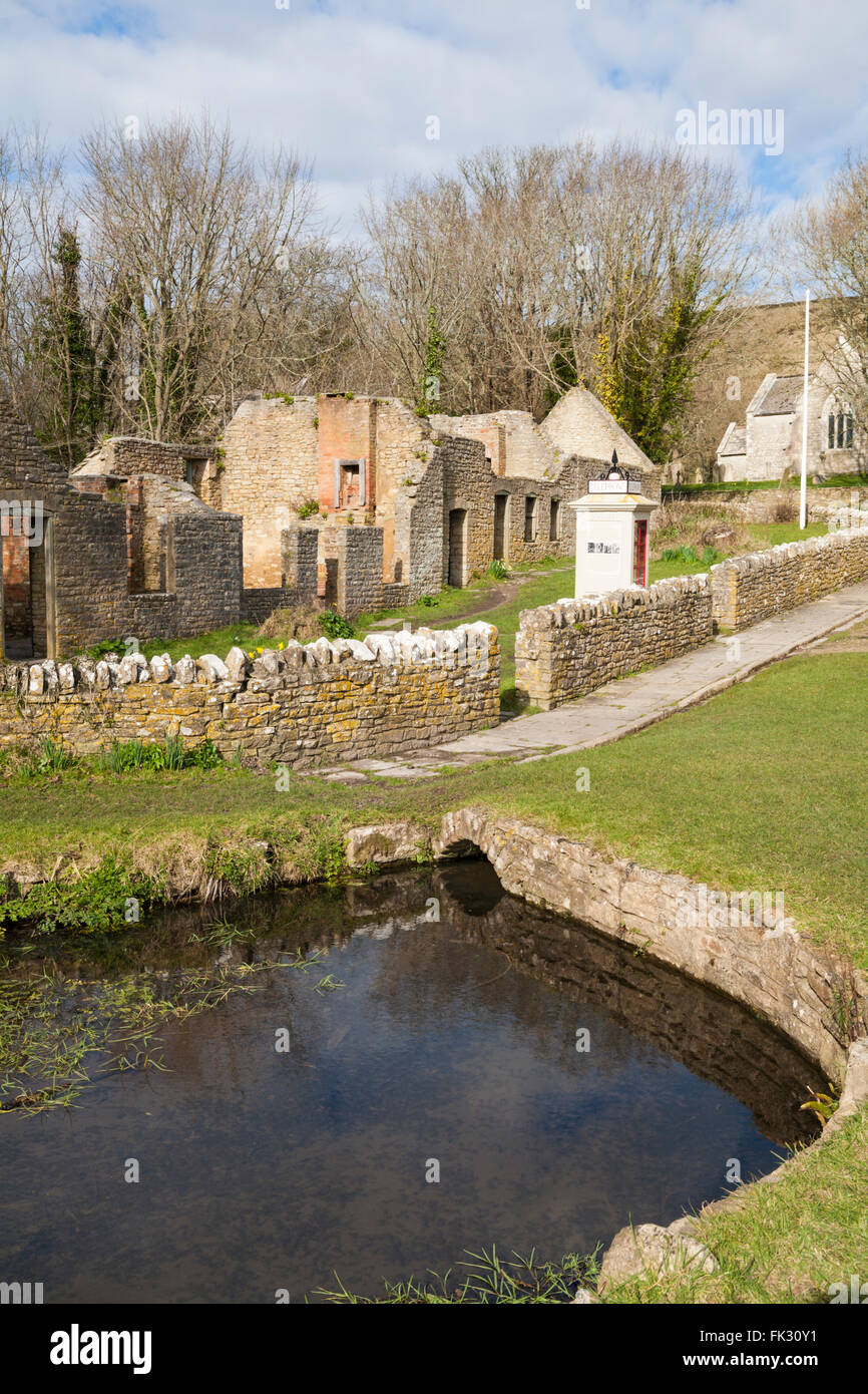 Tyneham Abandoned Stock Photos & Tyneham Abandoned Stock Images - Alamy