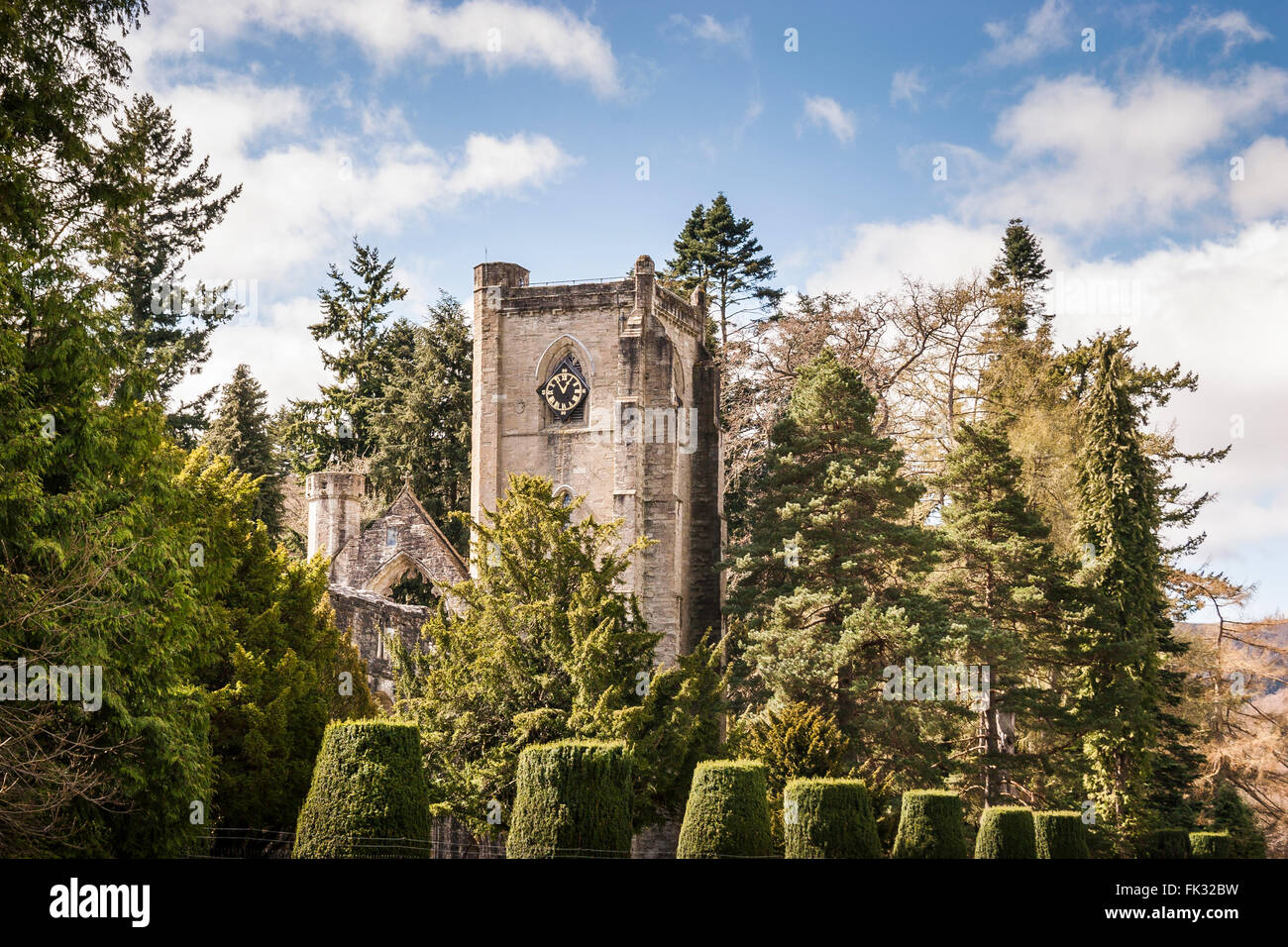 Dunkeld Cathedral in Perthshire, Scotland Stock Photo - Alamy