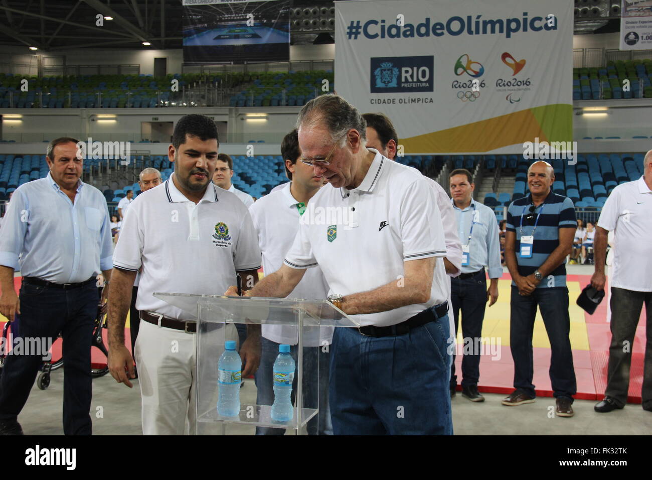 Rio de Janeiro, Brazil, 6 March 2016: Eduardo Paes, Mayor of Rio ...