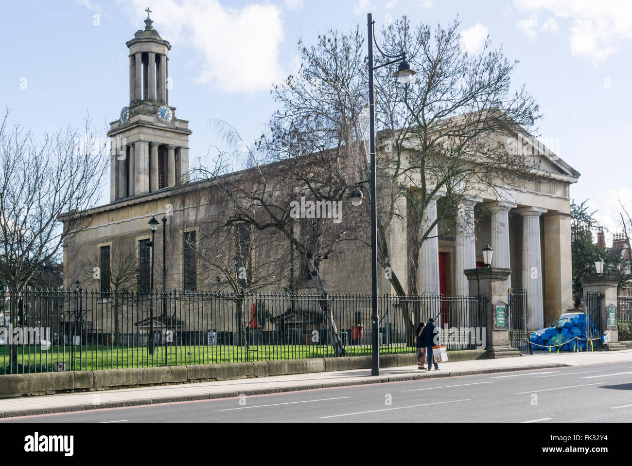 St Matthew's Church in Brixton Hill, South London Stock Photo - Alamy