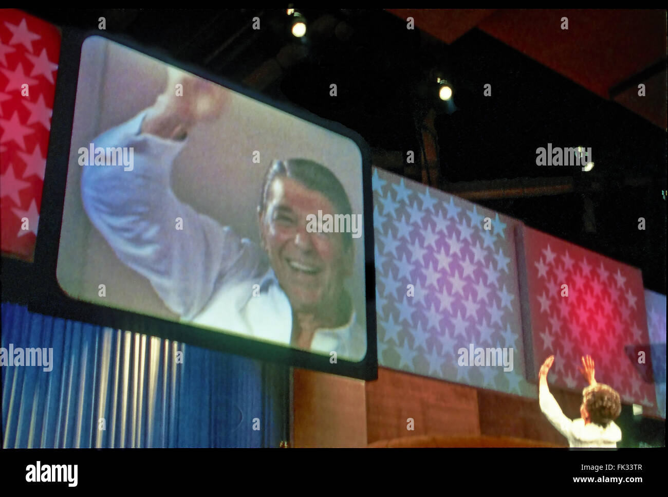1984 republican convention in dallas hi-res stock photography and ...