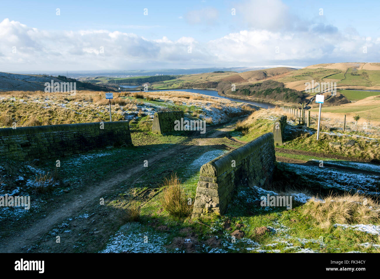 Piethorne Reservoir from the Station to Station Walk, near ...