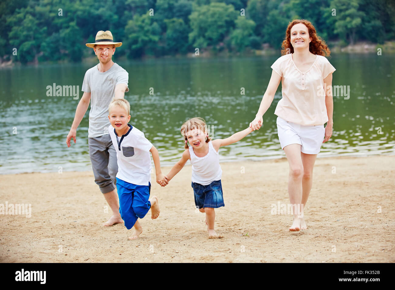 Kids fun beach summer hi-res stock photography and images - Alamy