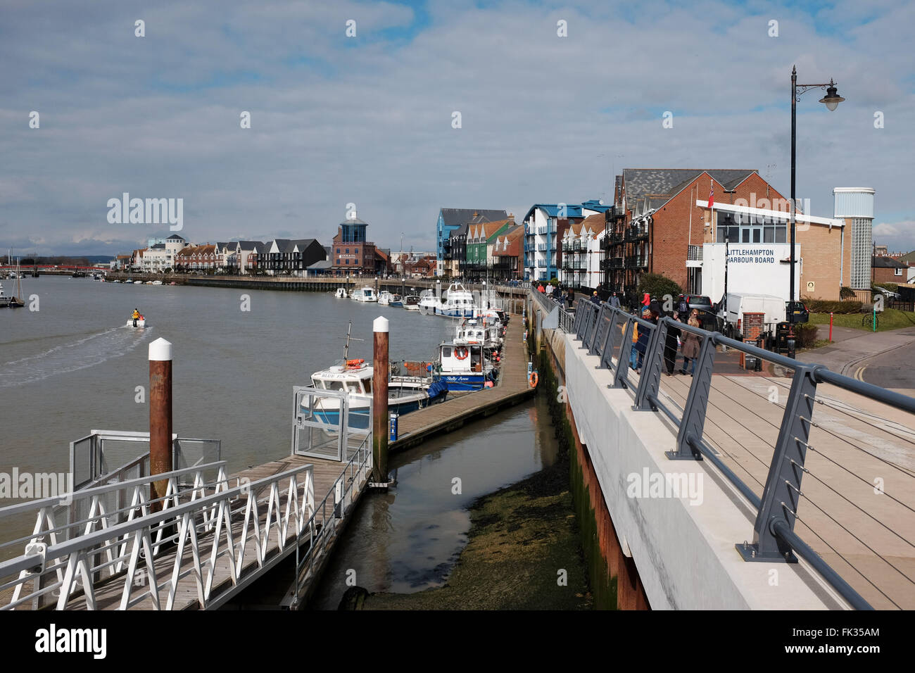 Riverside littlehampton hi-res stock photography and images - Alamy