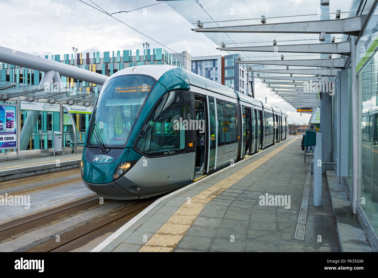Nottingham express transit hi-res stock photography and images - Alamy