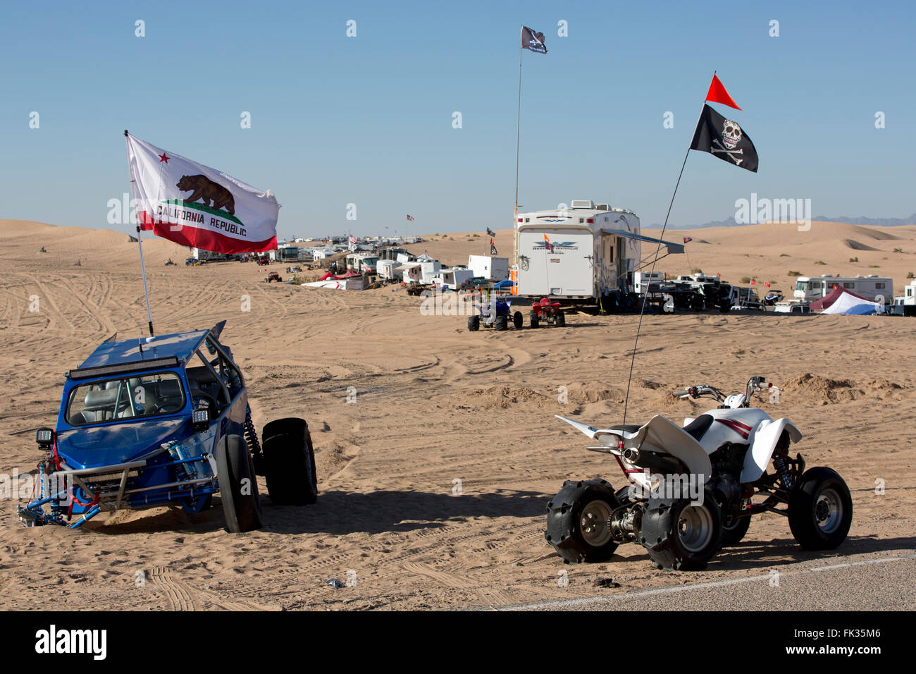 Imperial Sand Dunes Recreation Area, California USA Stock Photo - Alamy