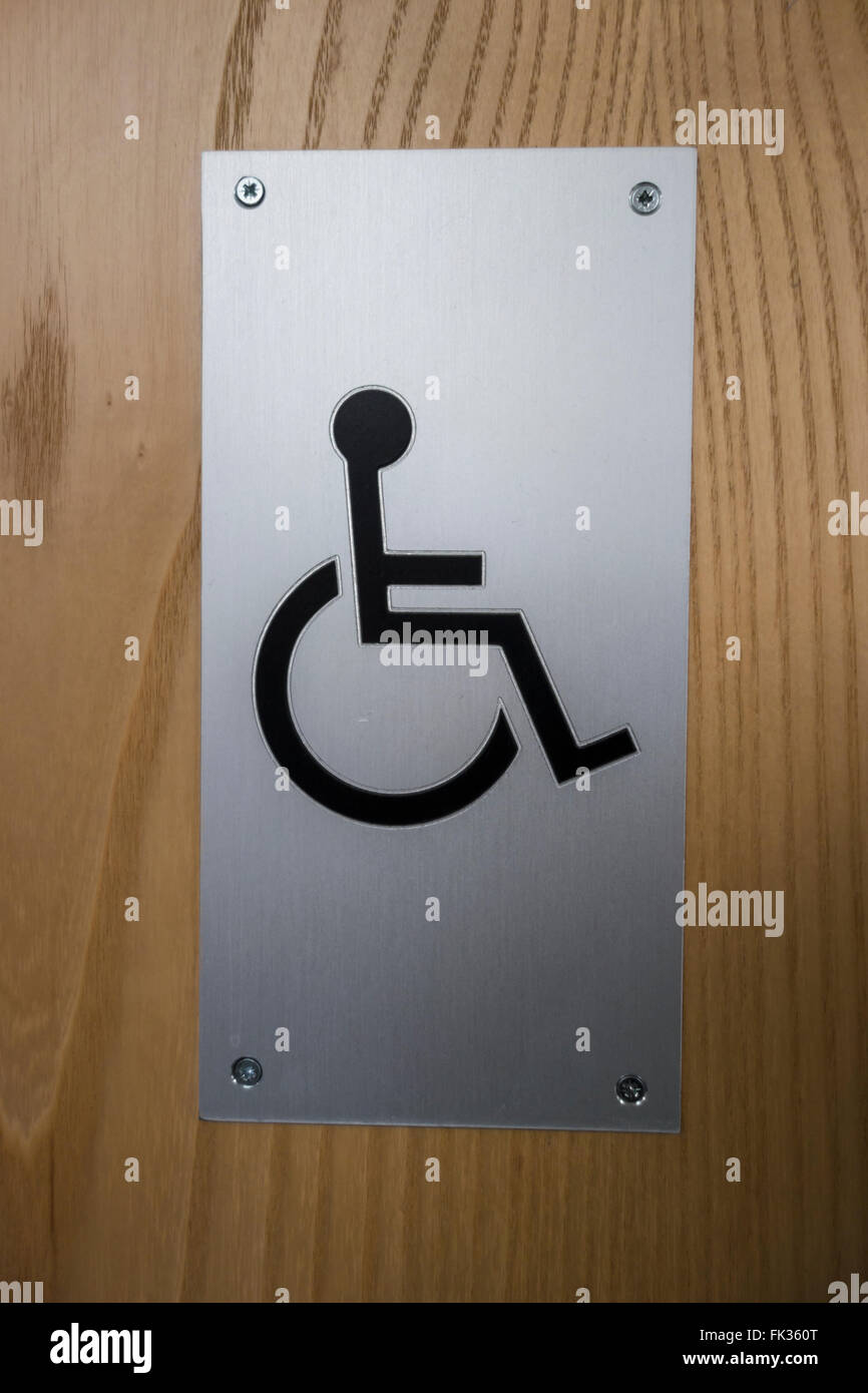 Disabled toilet sign hi-res stock photography and images - Alamy