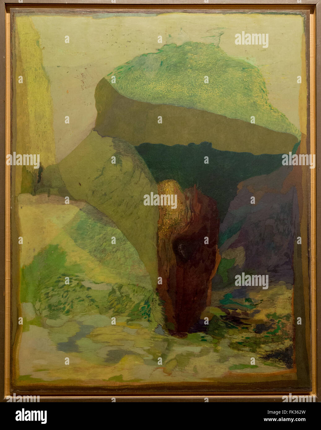 Arbol, (Tree), by Spanish artist Francisco Peinado, (1984). 145 x 114 ...